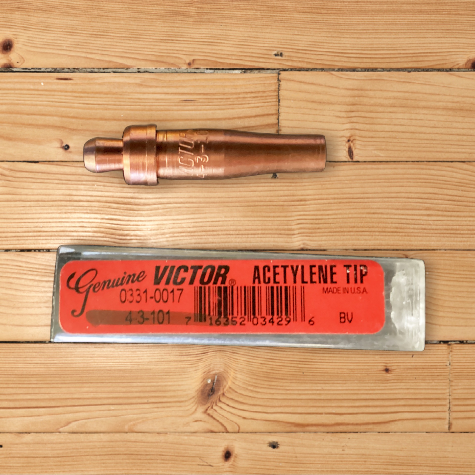 Victor 341-0331-0017 4-3-101 Cutting Tip – Gasco