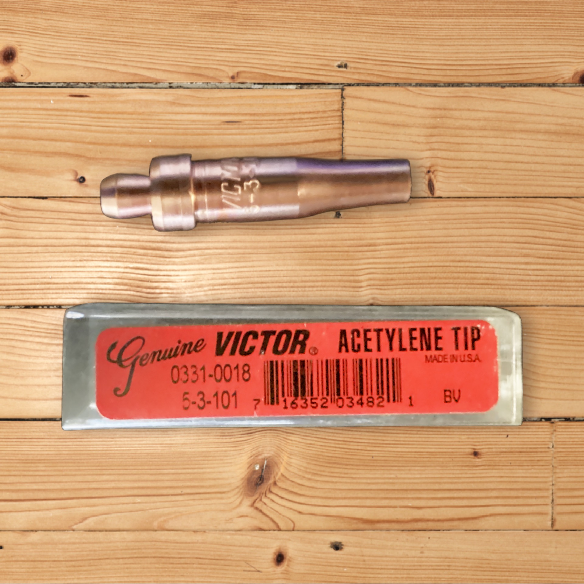 Victor 341-0331-0018 5-3-101 Cutting Tip – Gasco