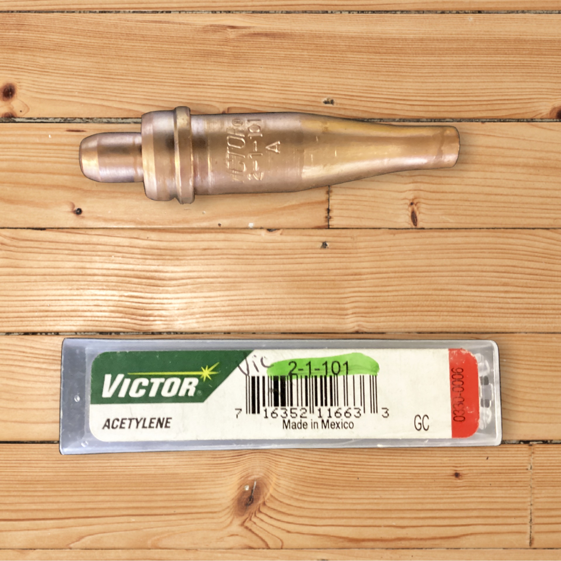 Victor 2-1-101 0330-0006 Acetylene Cutting Tip – Gasco
